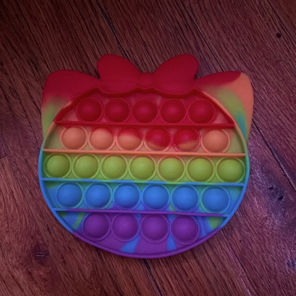 Toys | Rainbow Hello Kitty Pop It | Poshmark